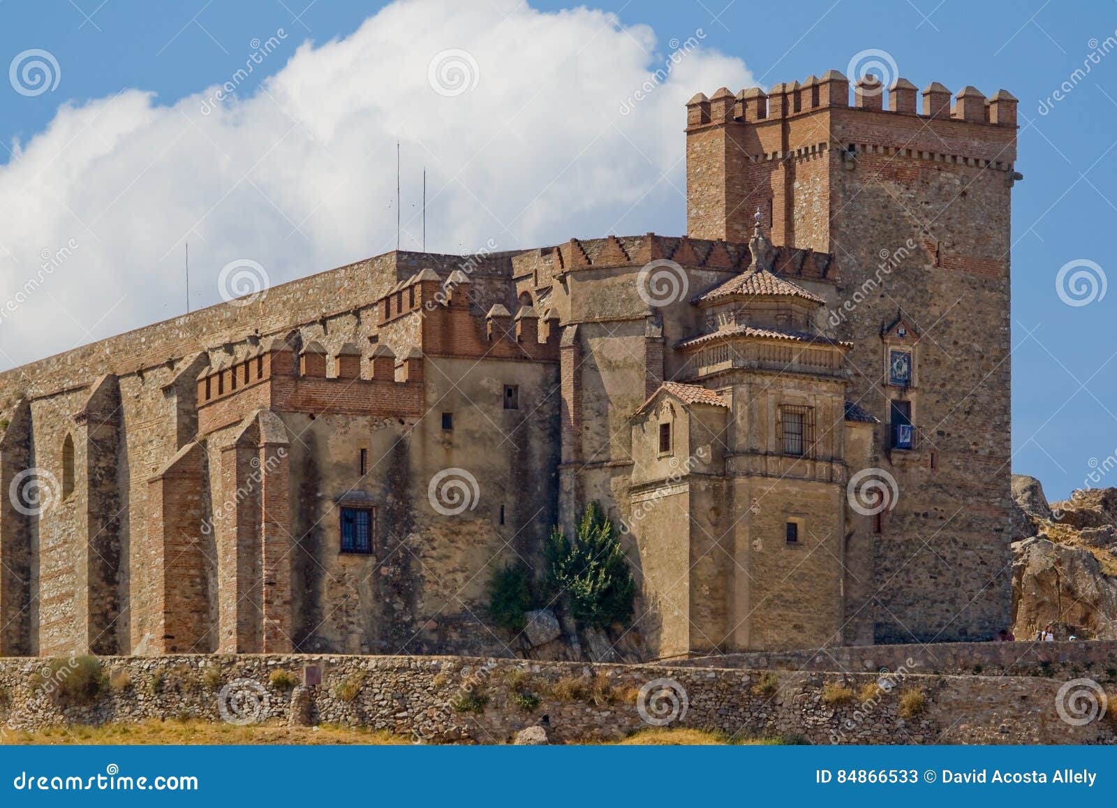 Castle - Fortress of Aracena Stock Image - Image of tower, castle: 84866533