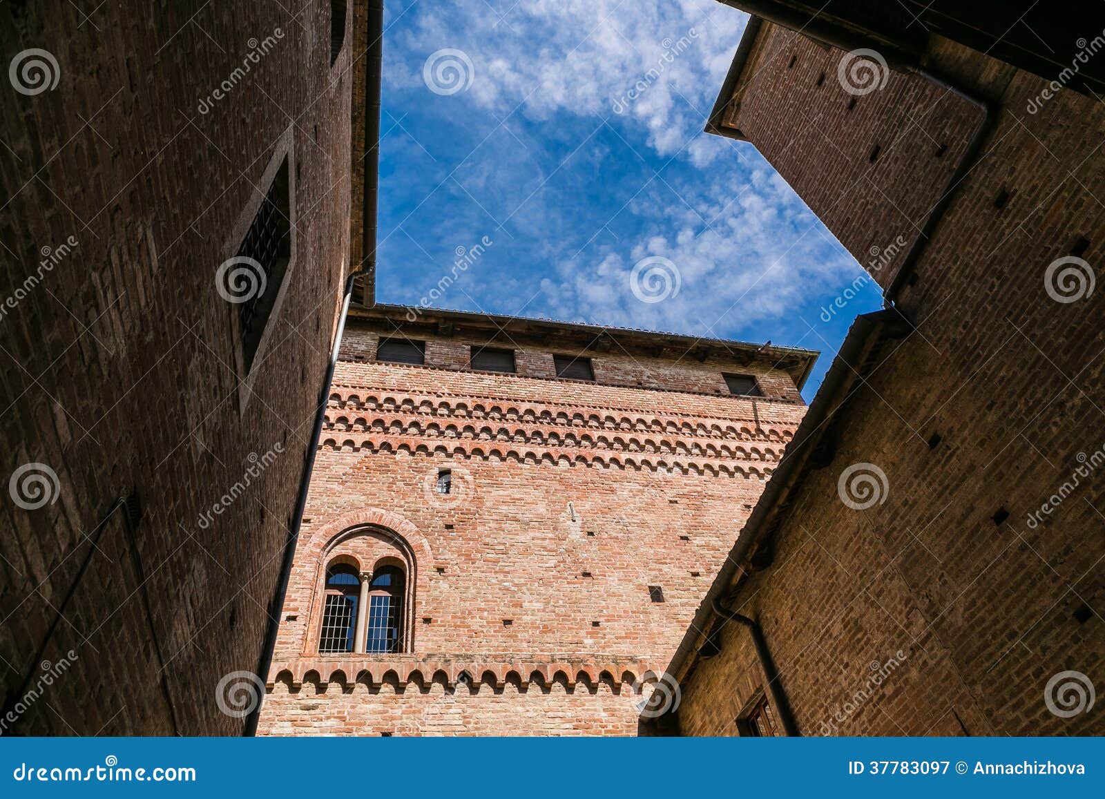 Castle Fossano, stock image. Image of italy, olive, hayfield - 37783097