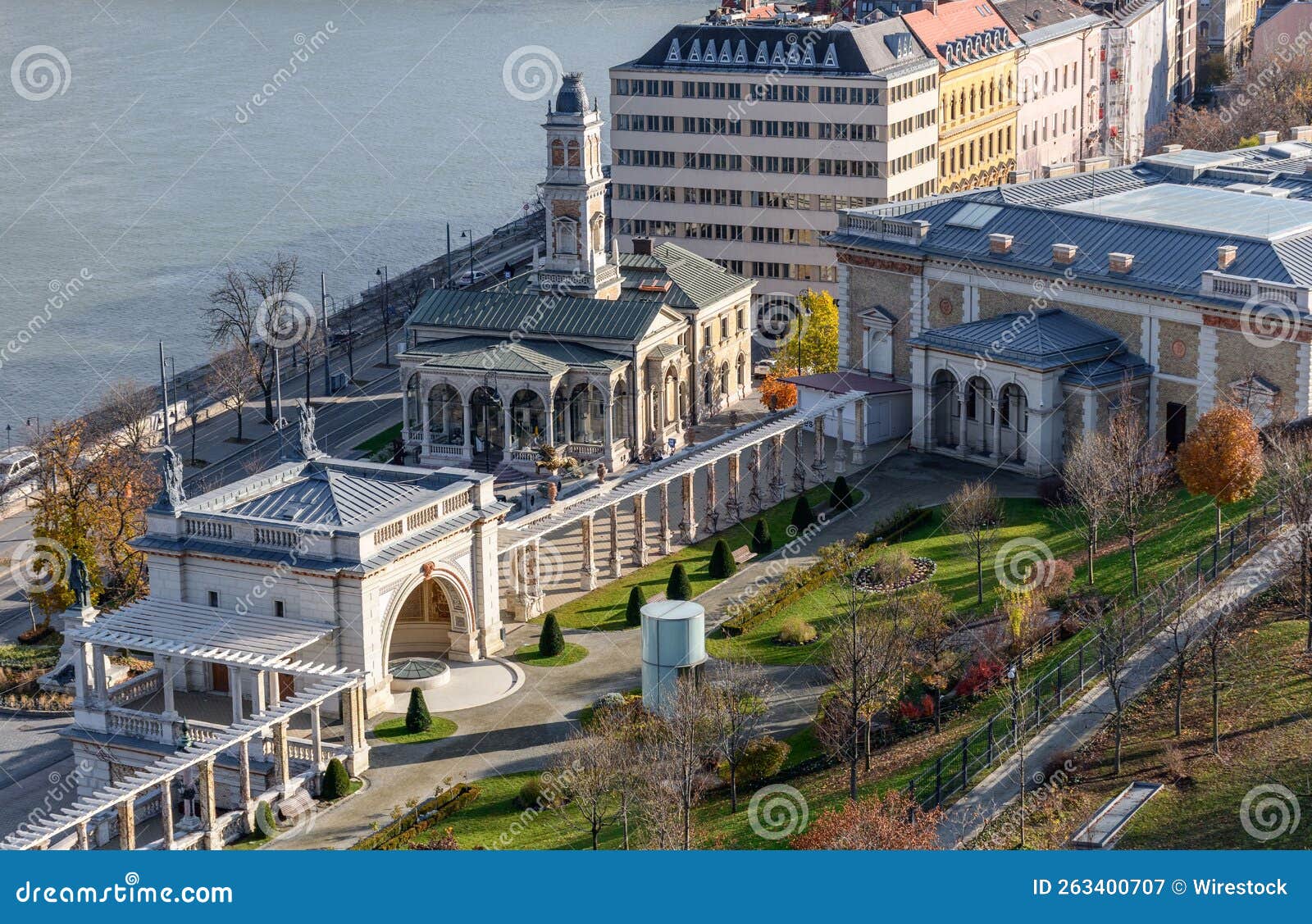 Castle Garden Bazaar at Buda Castle in Budapest, Hungary Editorial Photography - Image of bazaar ...