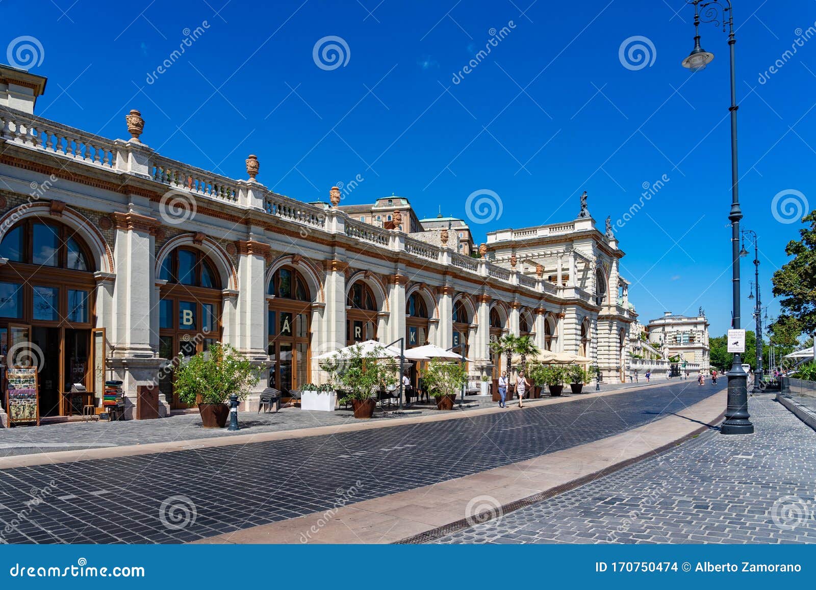 Castle Garden Bazaar in Budapest, Hungary. Editorial Stock Image ...