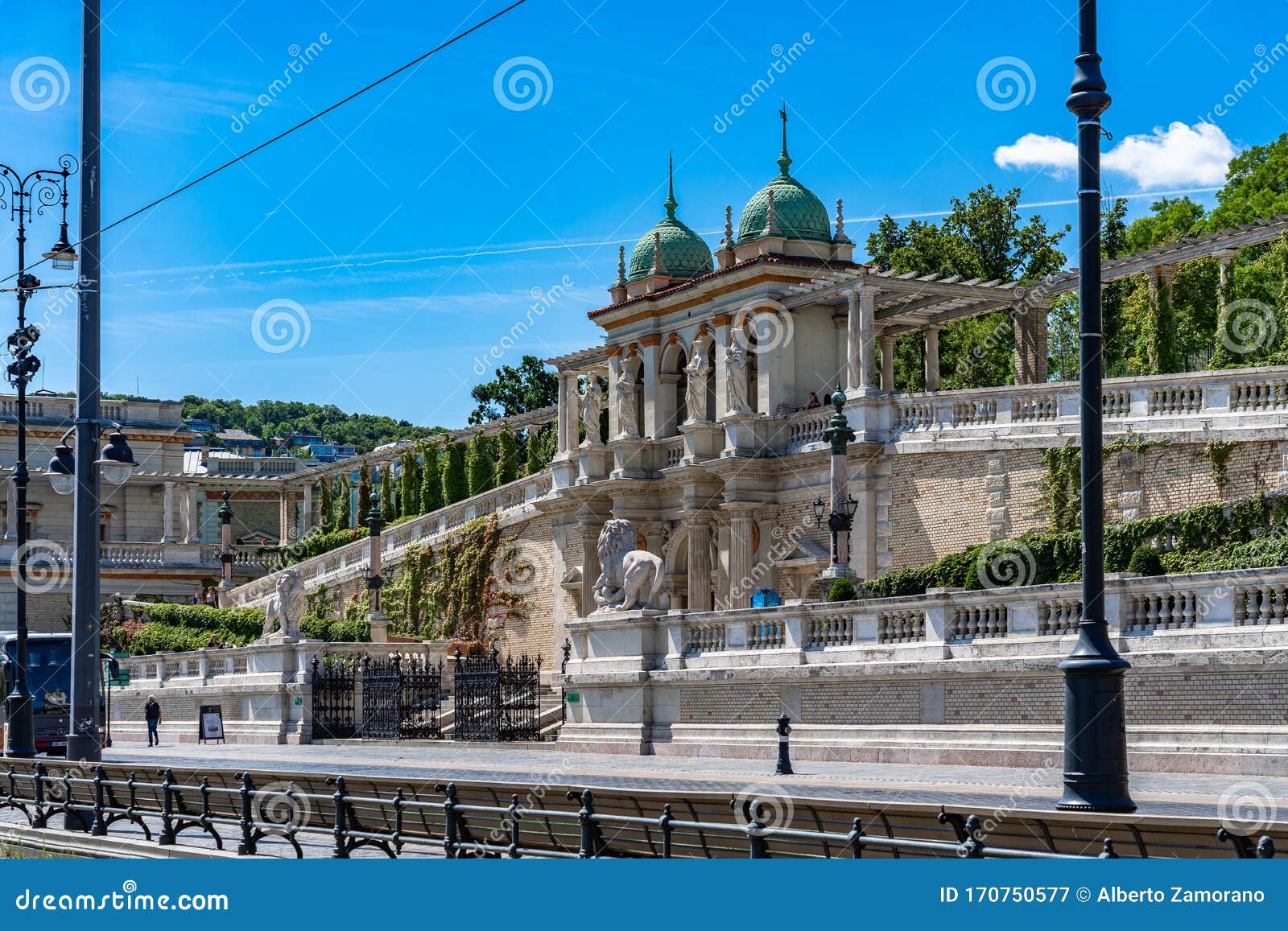 Castle Garden Bazaar in Budapest, Hungary. Stock Image - Image of town ...