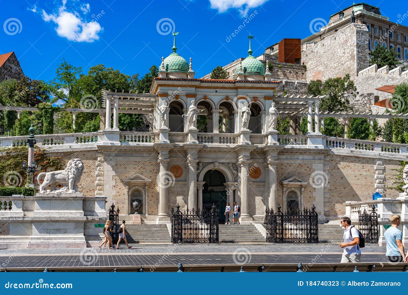 Castle Garden Bazaar in Budapest, Hungary. Editorial Stock Photo - Image of buda, sightseeing ...