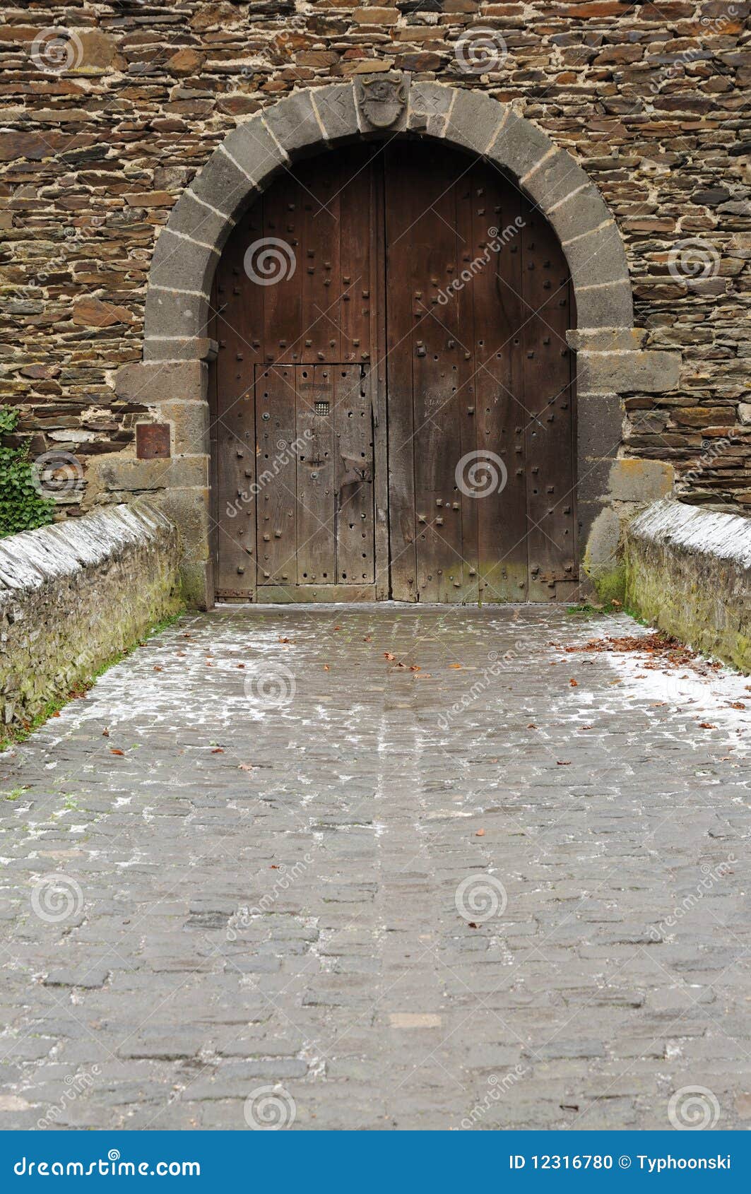 Castle Gate stock photo. Image of medieval, doorway, fort - 12316780