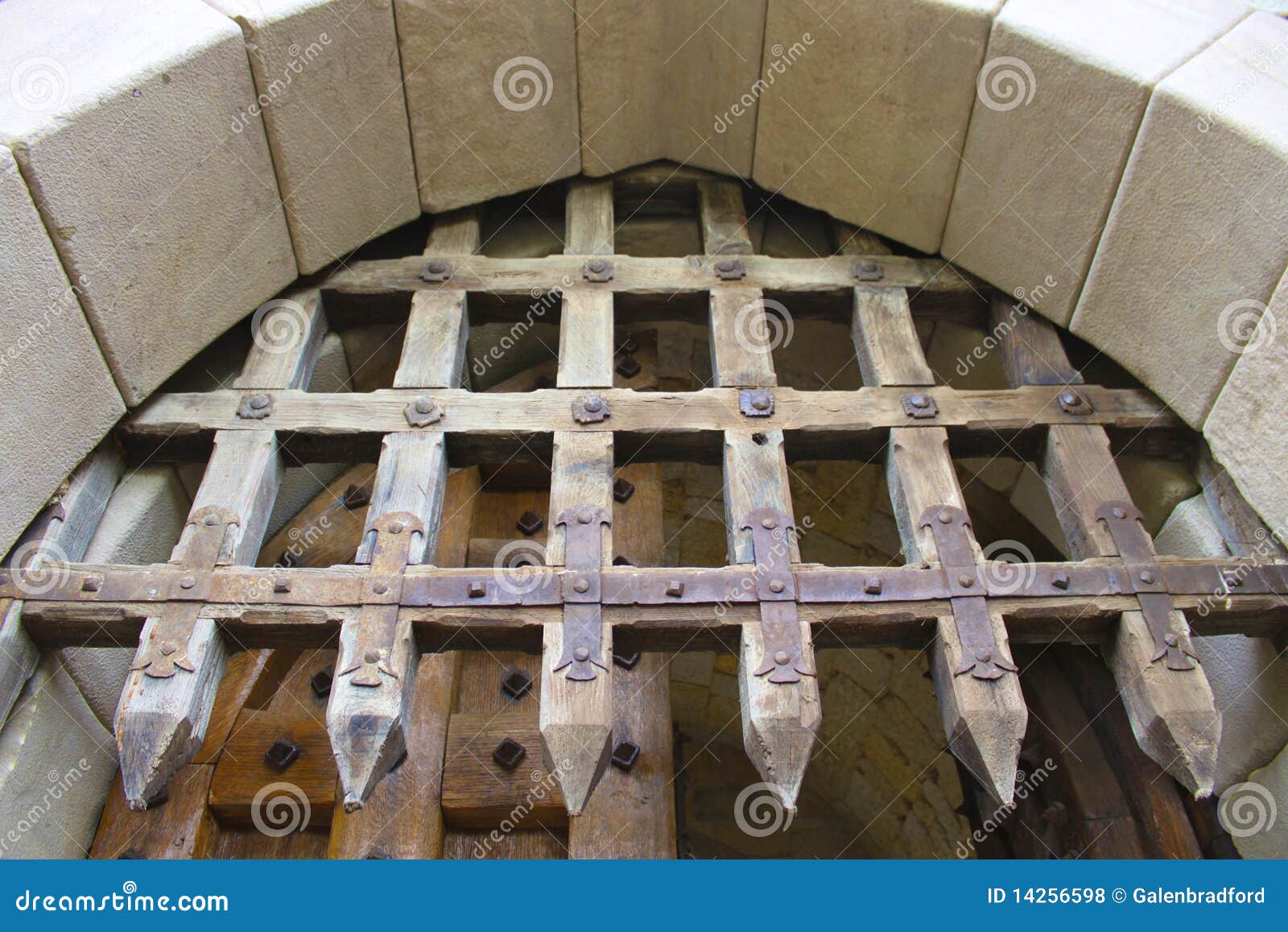 Castle Gate stock photo. Image of medieval, 16th, castle - 14256598