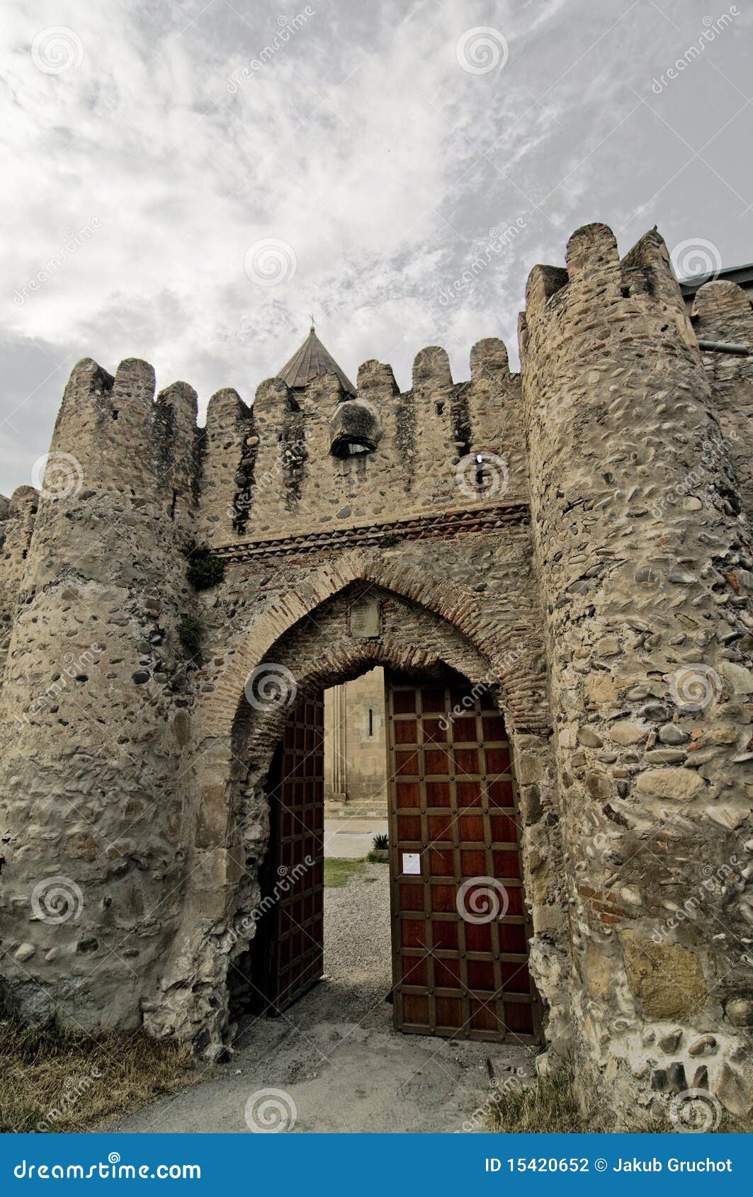 Castle Gate Stock Photography - Image: 15420652