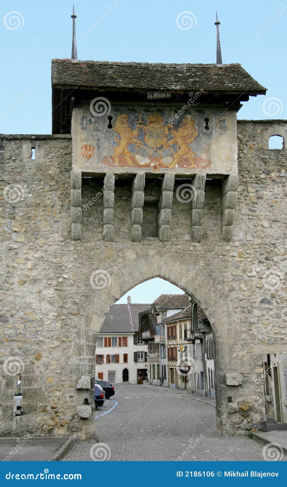 Castle Gate 4 stock photo. Image of historical, traditional - 2186106