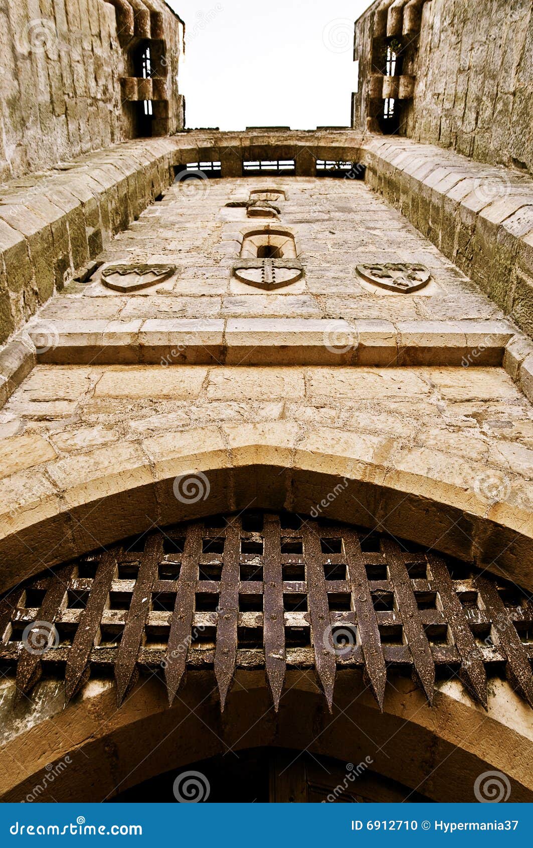 Castle gate stock photo. Image of fortress, castle, gate - 6912710