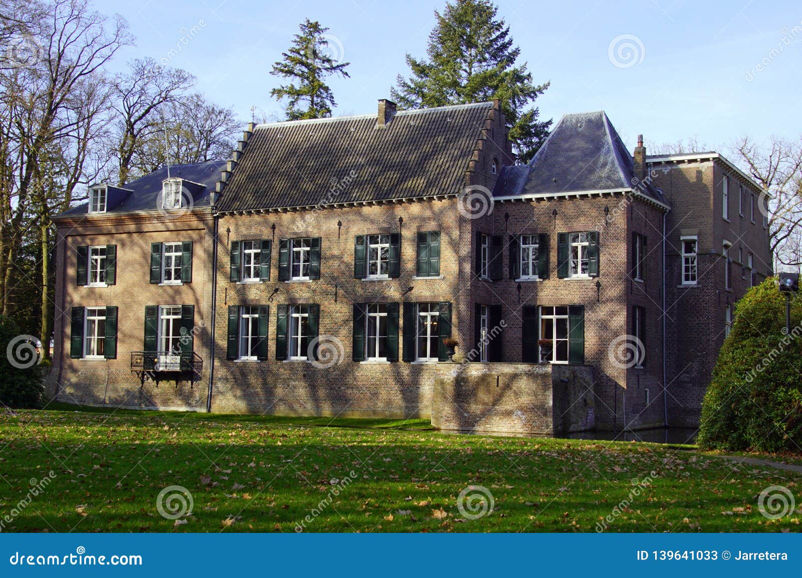 Castle Geldrop the Netherlands Stock Image - Image of holland, europe ...