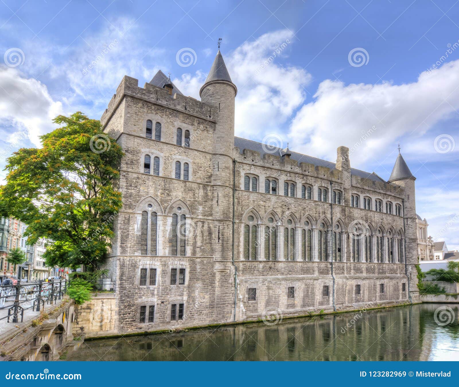 The Geeraard De Duivelsteen Geeraard The Devil Castle Is A 13th Century ...