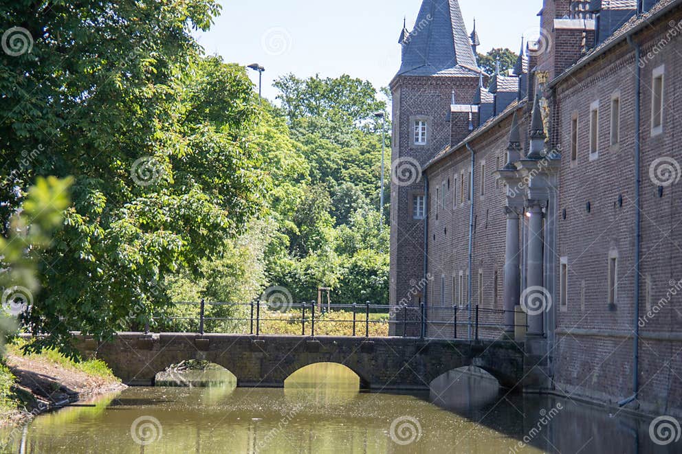 Castle Gracht stock photo. Image of park, germany, sights - 279823026