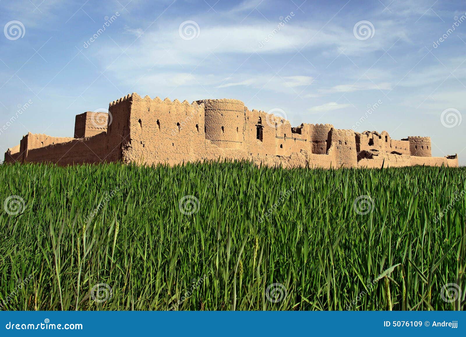Castle on green field stock image. Image of ruin, field - 5076109