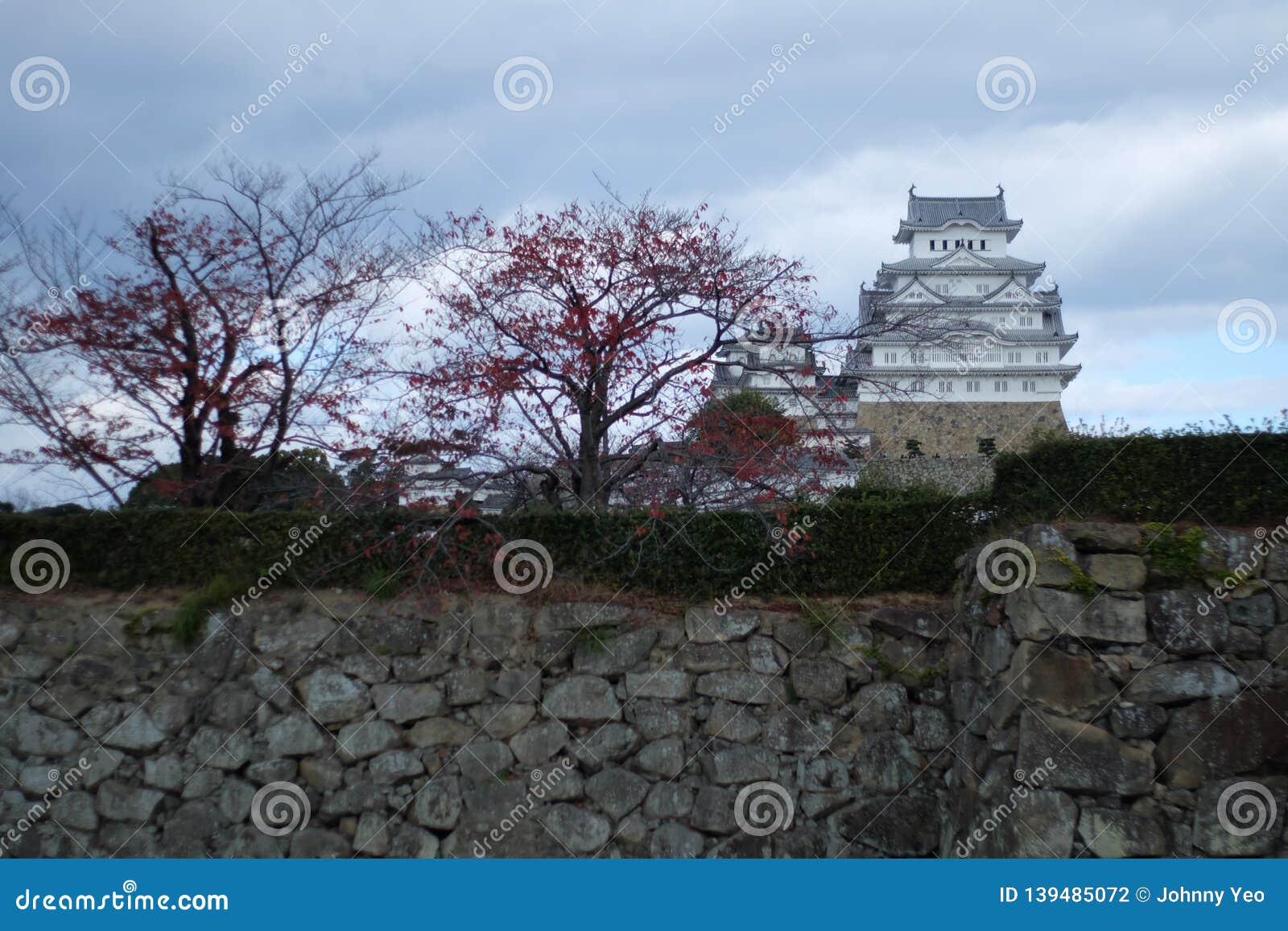 Castle ground stock photo. Image of japan, castle, autumn - 139485072