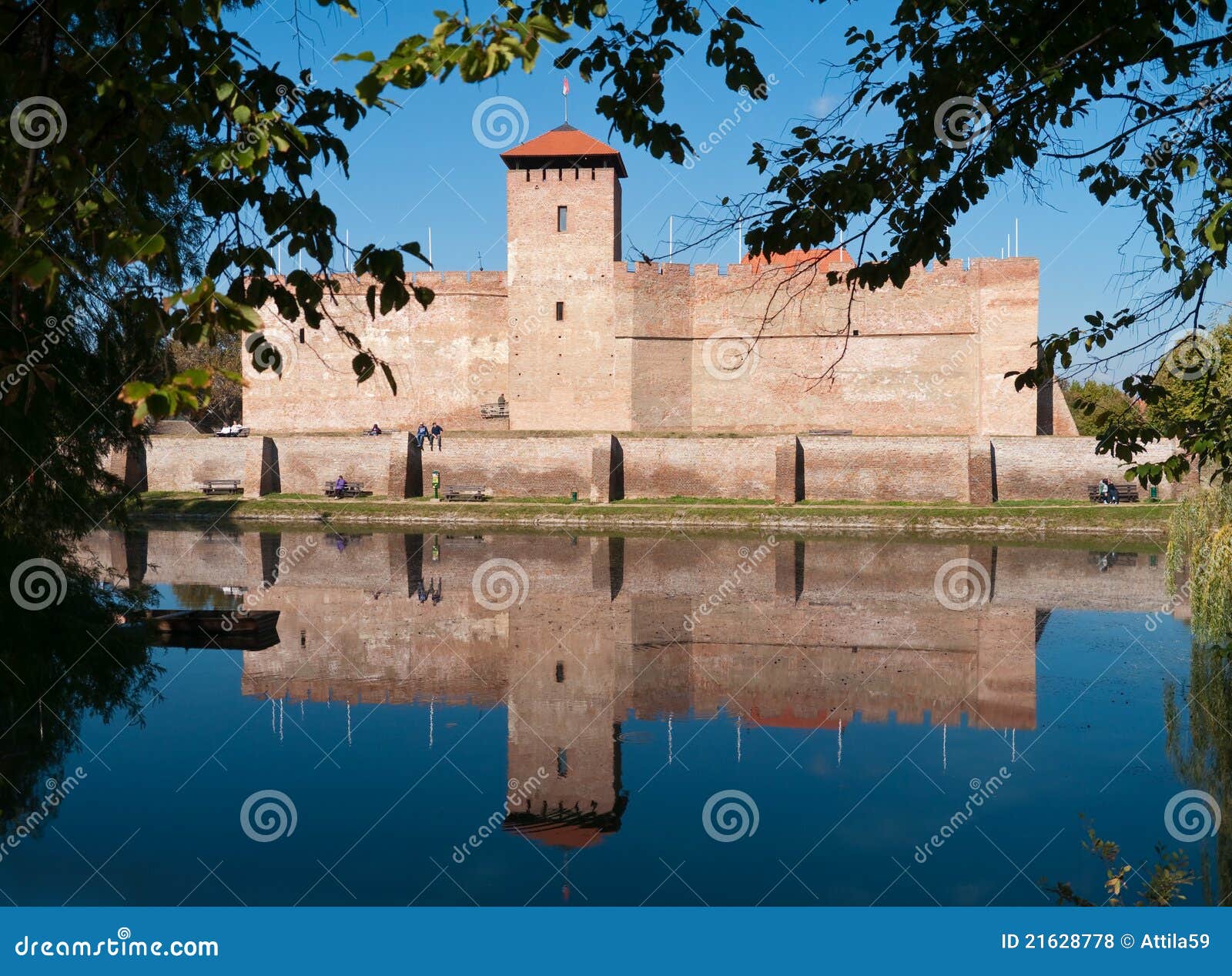 The Castle in Gyula, Hungary Stock Photo - Image of hungary, ancient ...