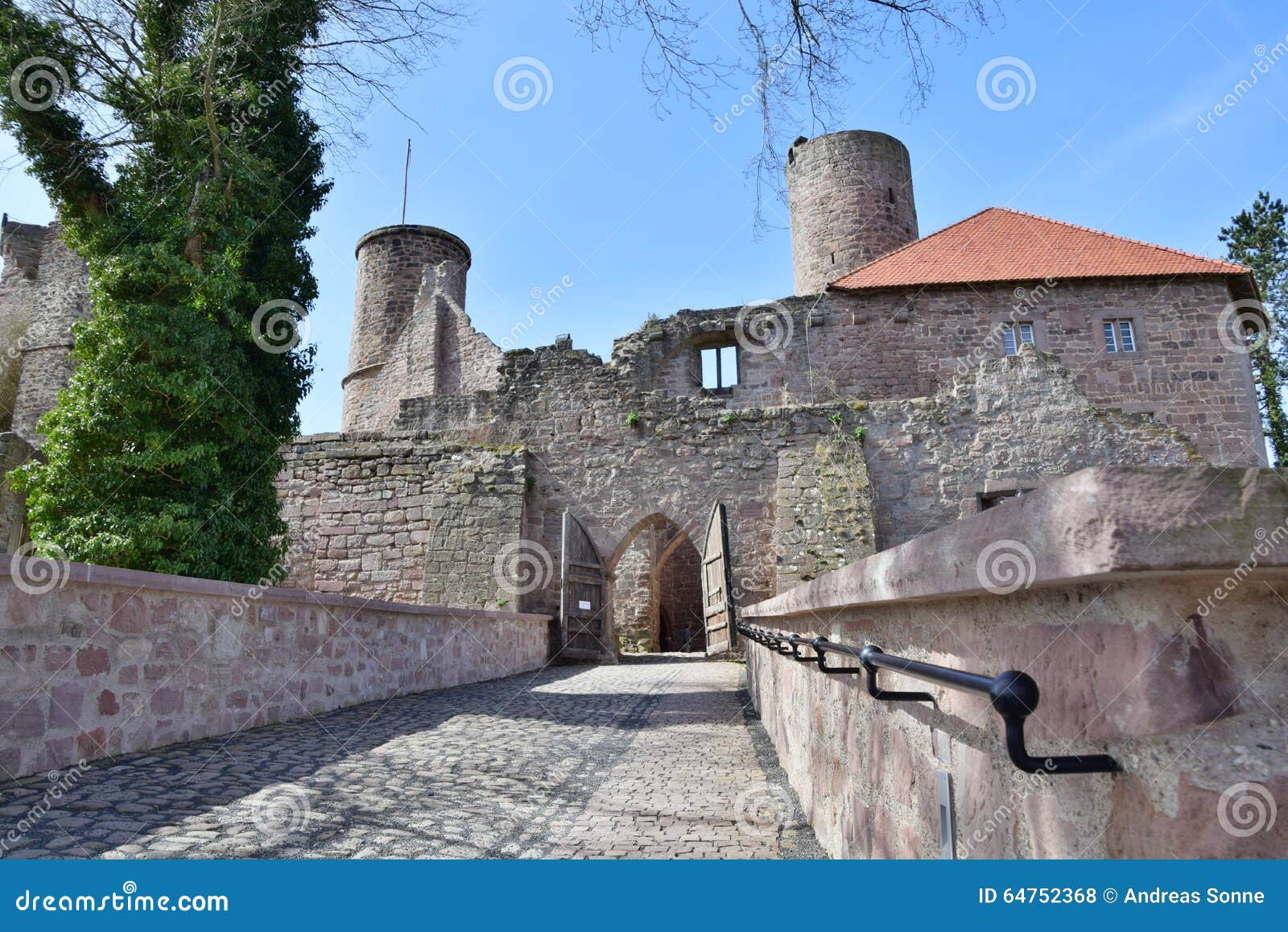 The Castle Hanstein stock photo. Image of facade, landmark - 64752368