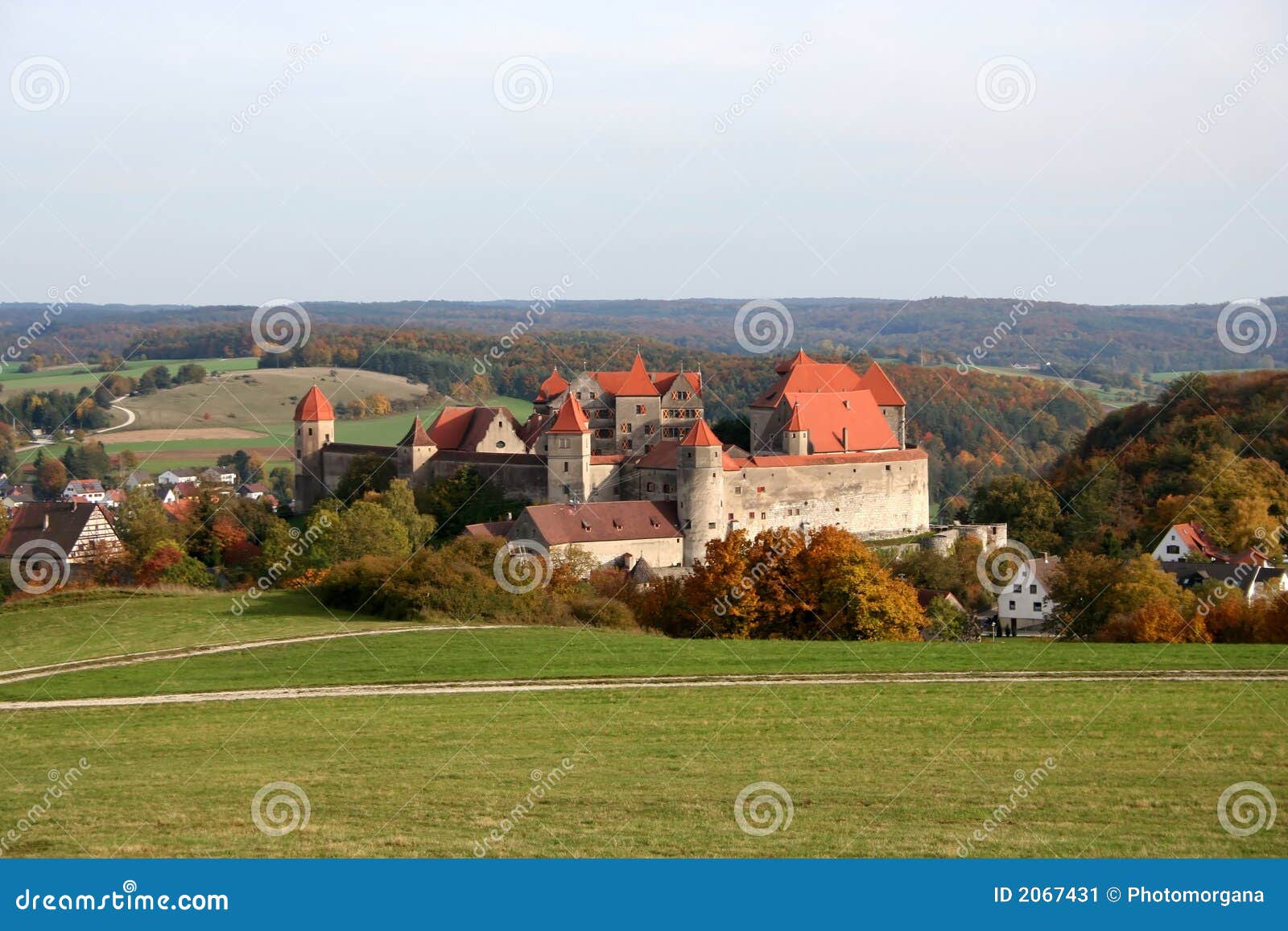 Castle Harburg - Germany stock image. Image of medieval - 2067431