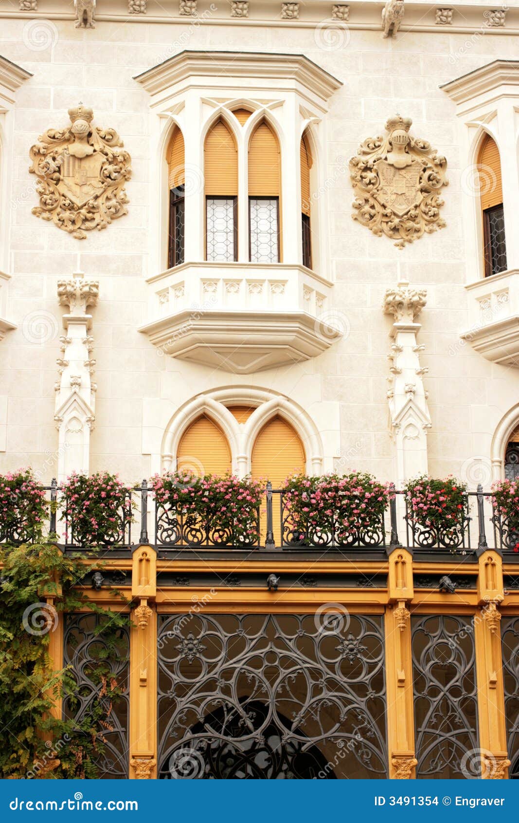 Castle-heraldry stock photo. Image of heraldry, details - 3491354