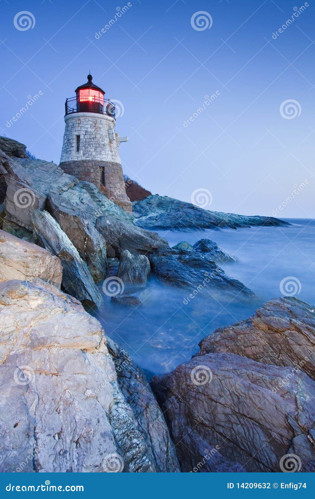 Castle Hill Lighthouse stock photo. Image of england - 14209632