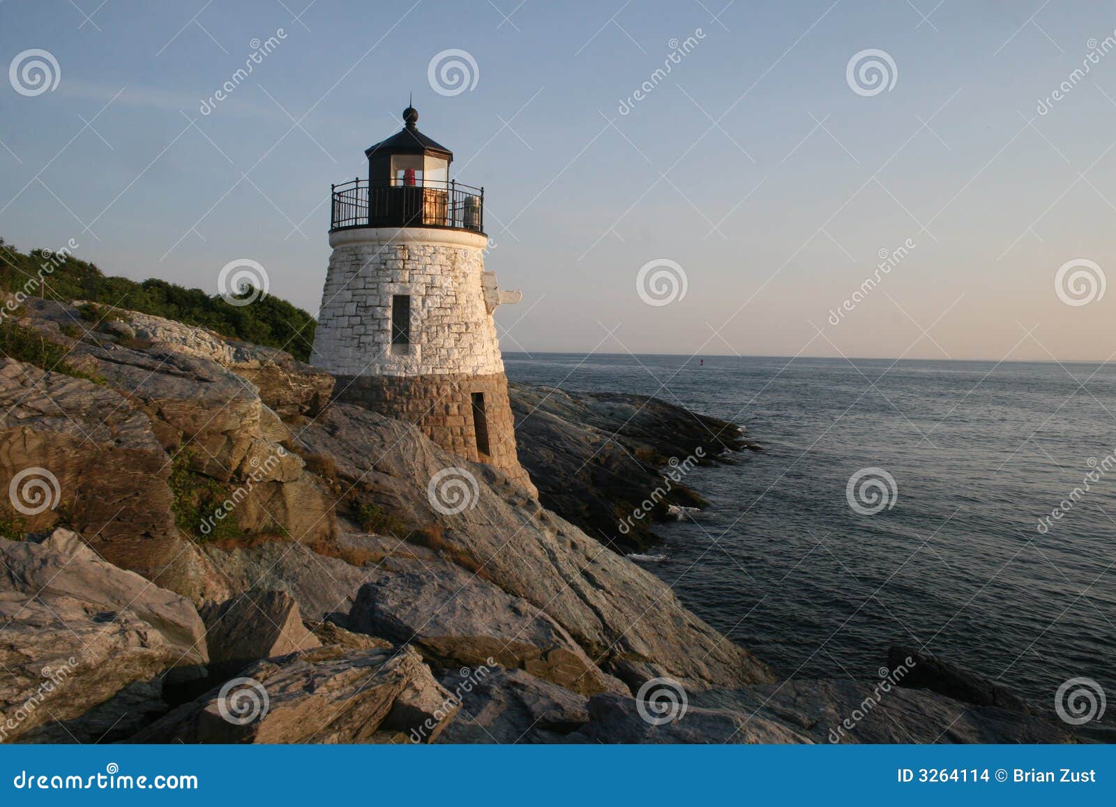 Castle Hill Lighthouse stock photo. Image of lighthouse - 3264114