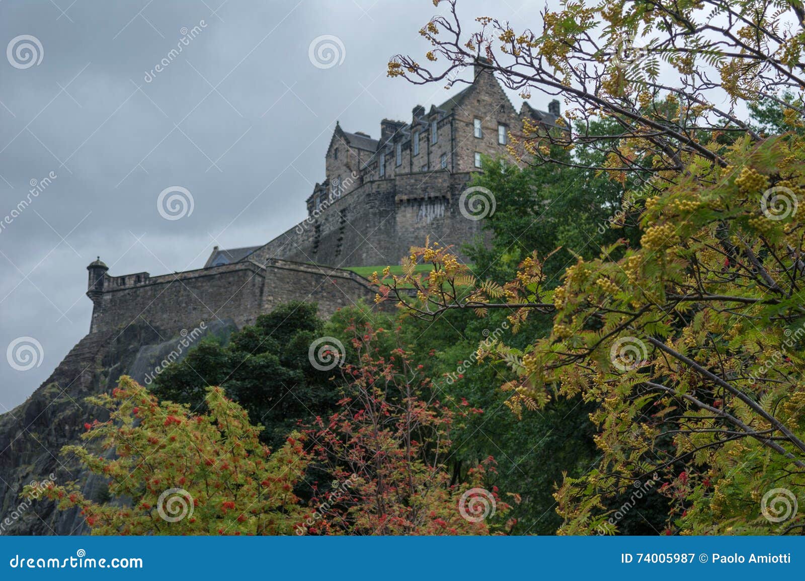 Castle hill stock image. Image of park, garden, tree - 74005987
