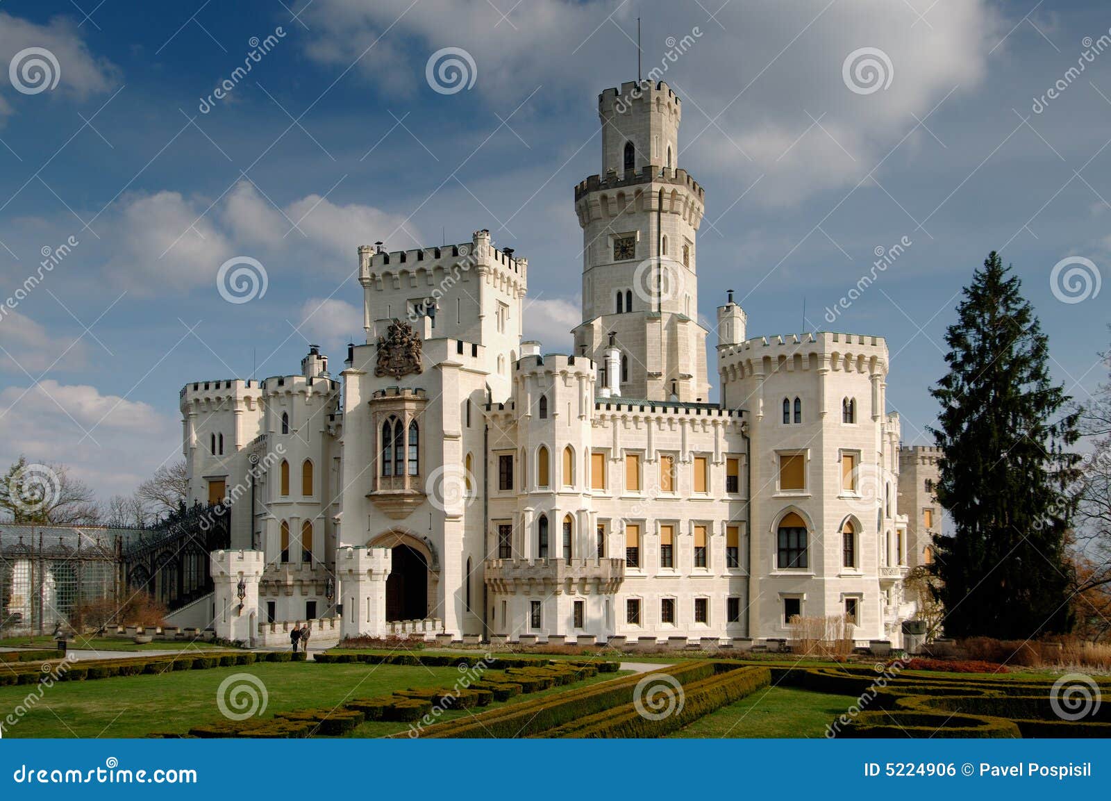 Castle Hluboka stock photo. Image of pictorial, architecture - 5224906