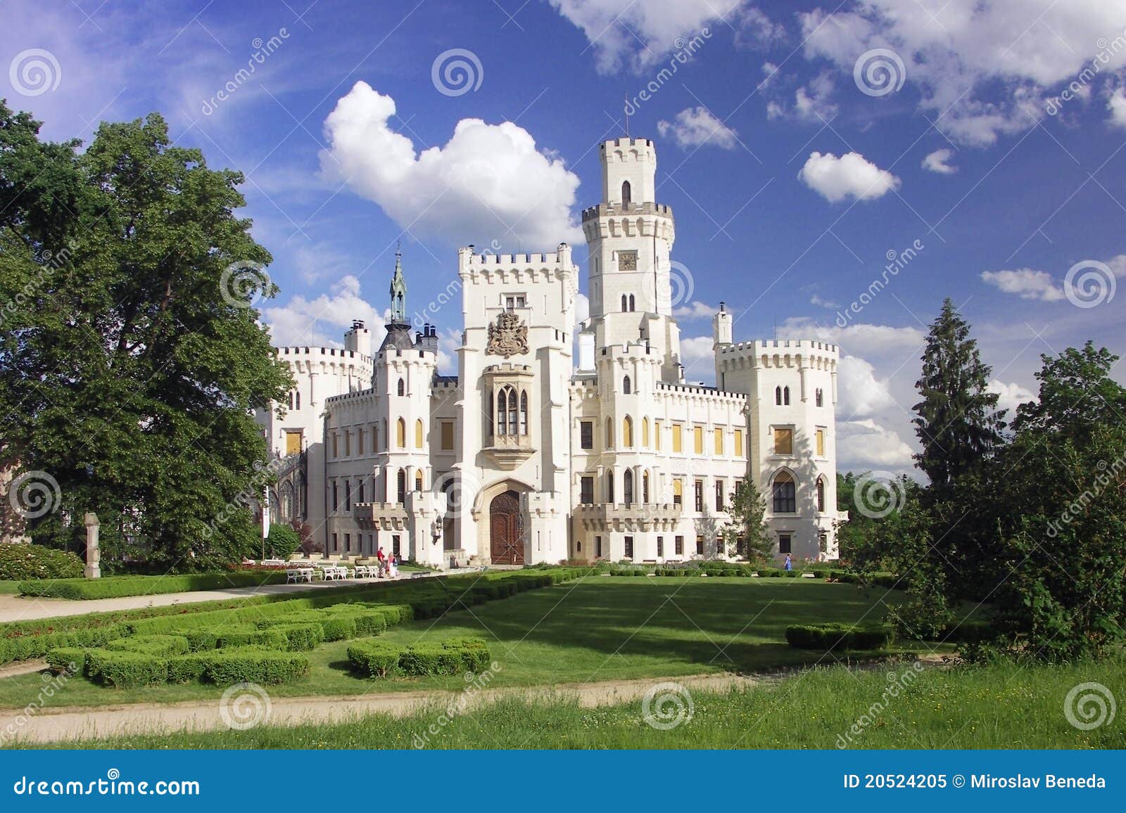 777 Garden Castle Hluboka Stock Photos - Free & Royalty-Free Stock ...