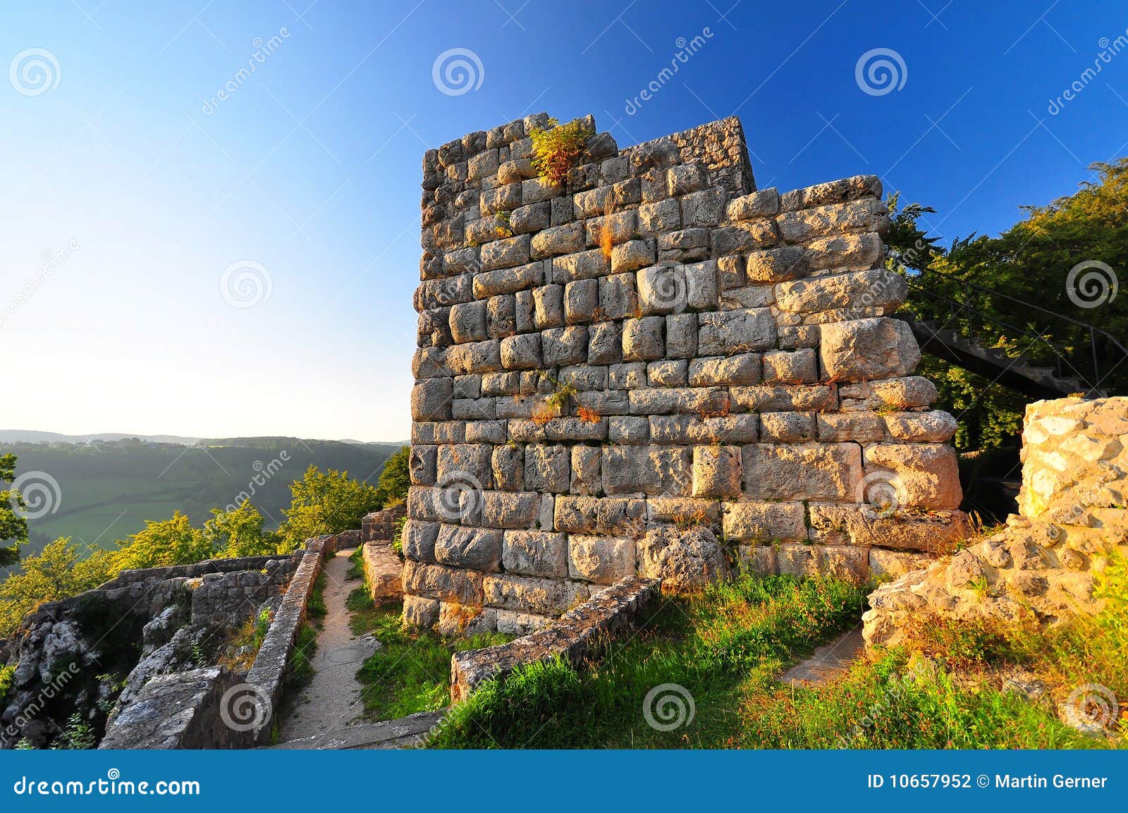 Castle Hohen Gundelfingen stock photo. Image of lauter - 10657952