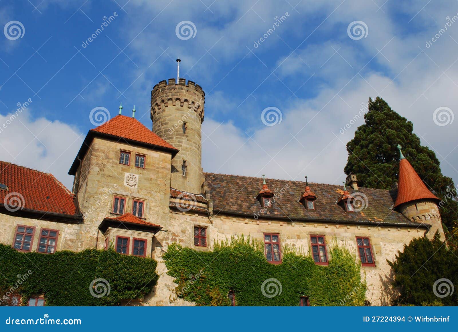 Castle hohenstein stock photo. Image of germany, castle - 27224394