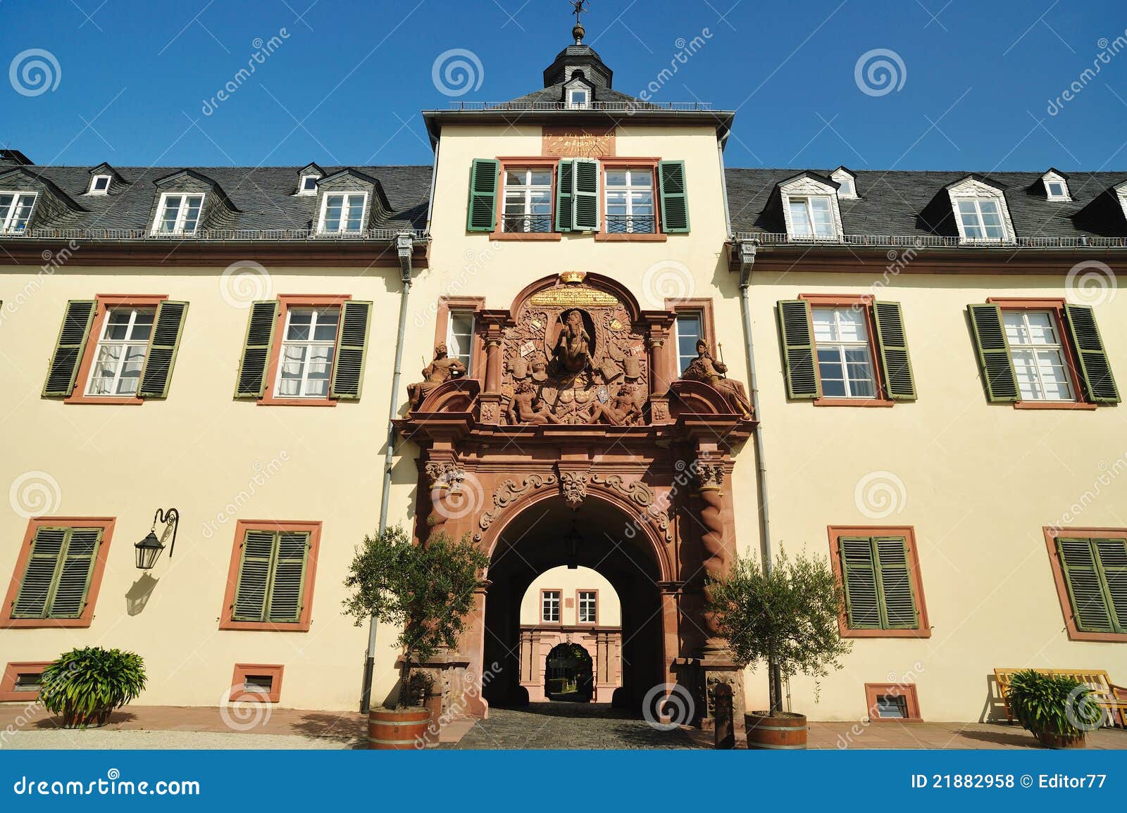 Castle Homburg Outdoor Architecture Stock Photo - Image of historical ...