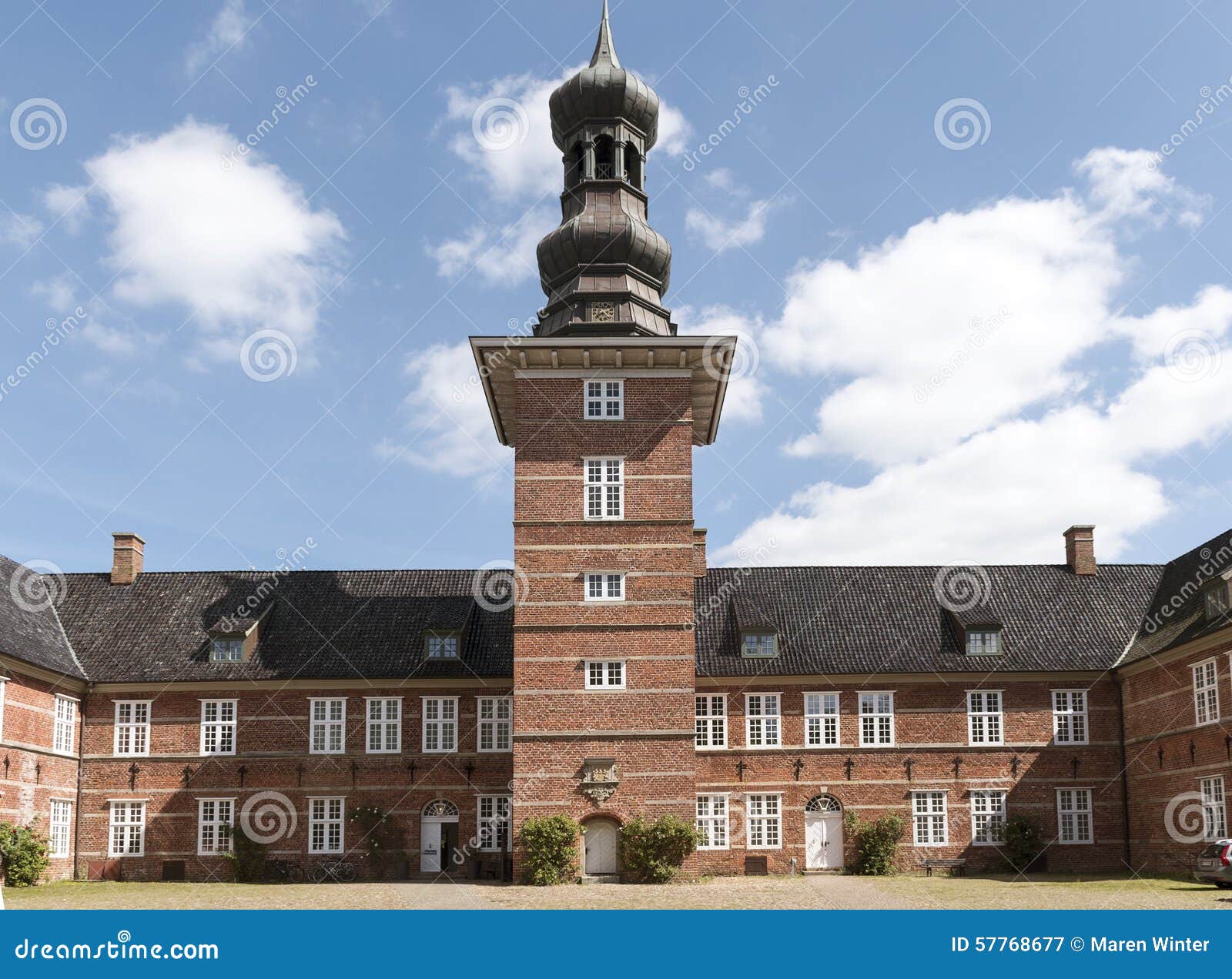 Castle of Husum, Schleswig Holstein, North Germany Stock Image - Image ...