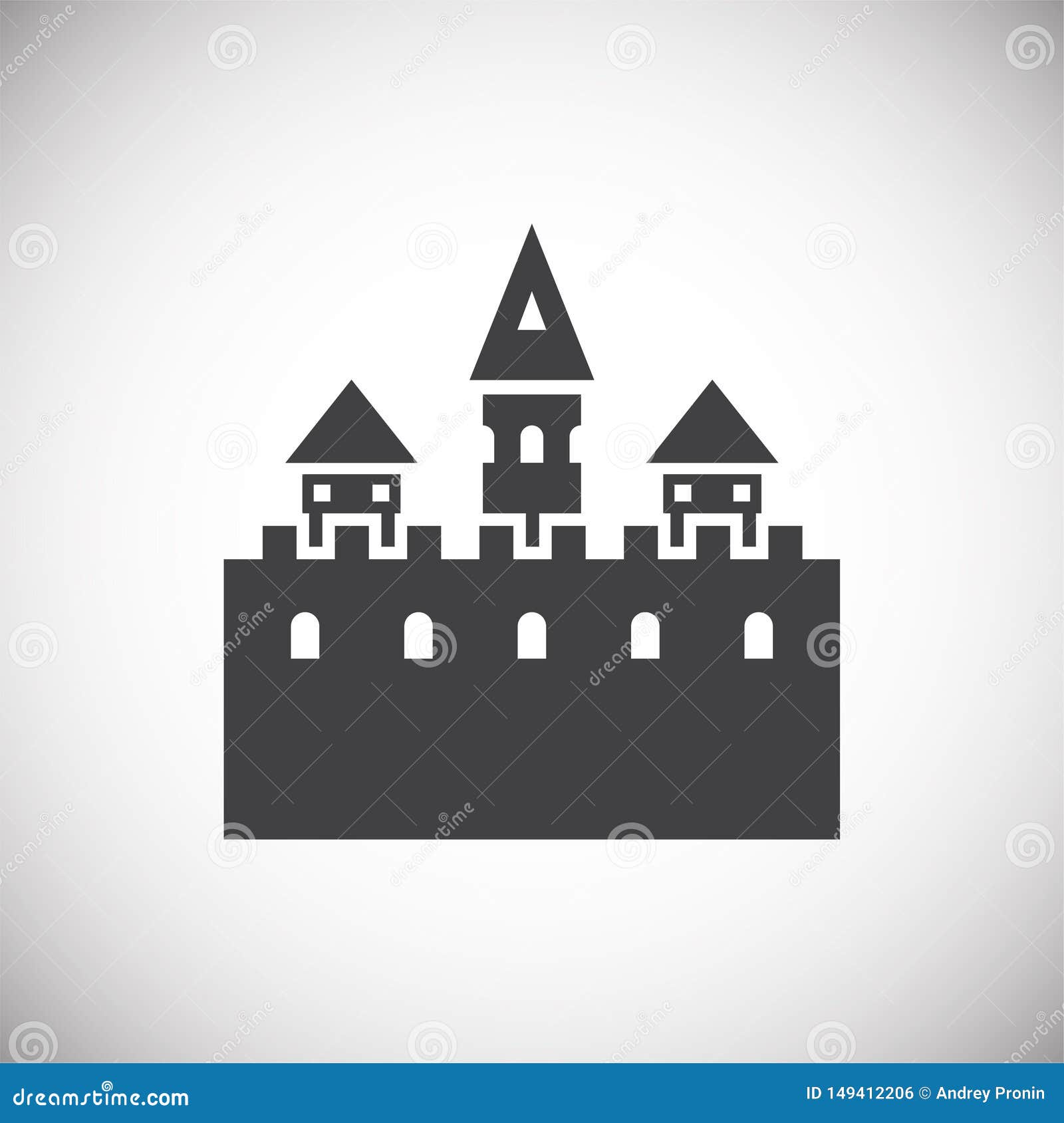 Infographic icons castle - bbmyte