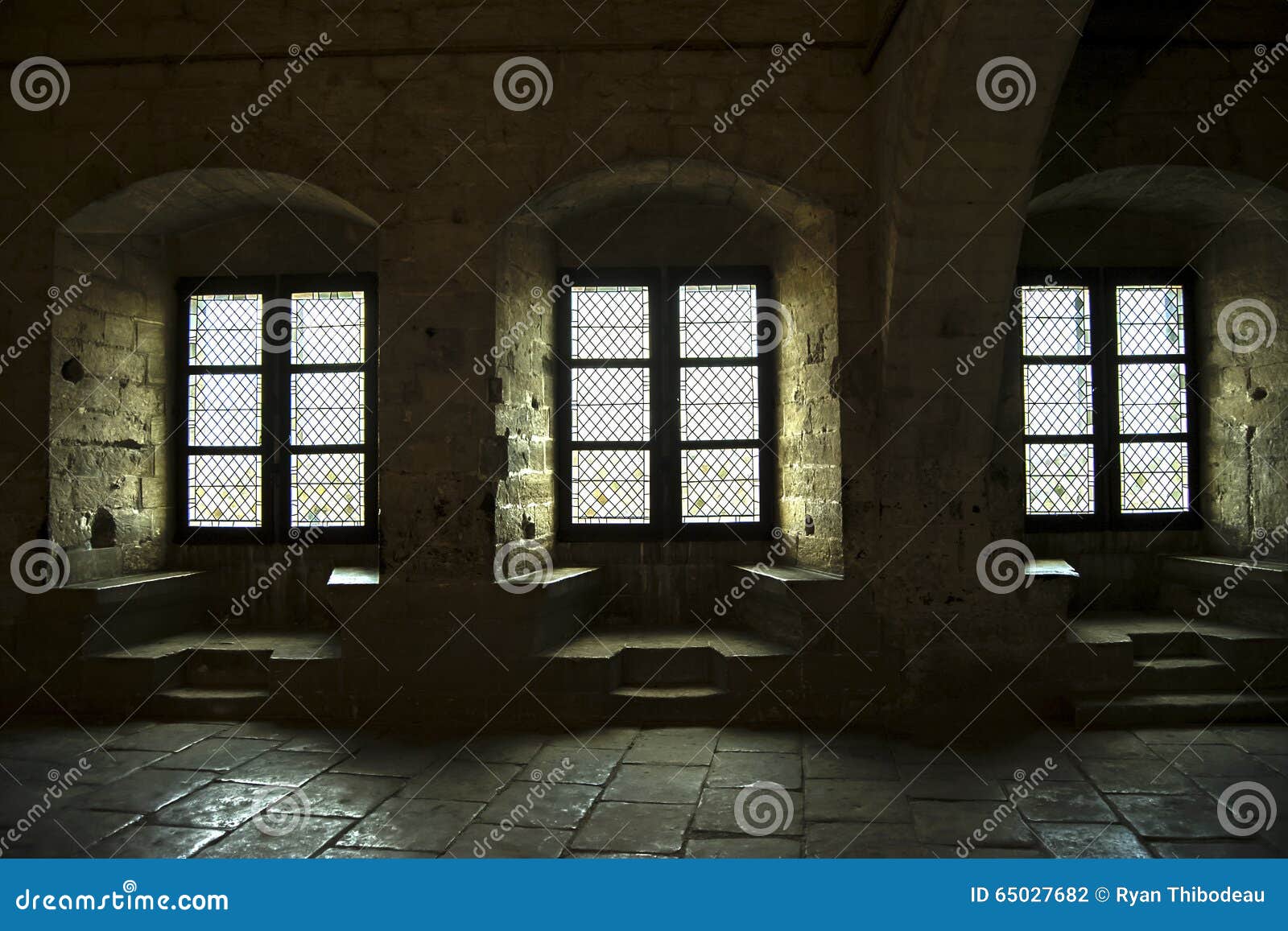 Castle Interior Windows stock photo. Image of backgrounds - 65027682