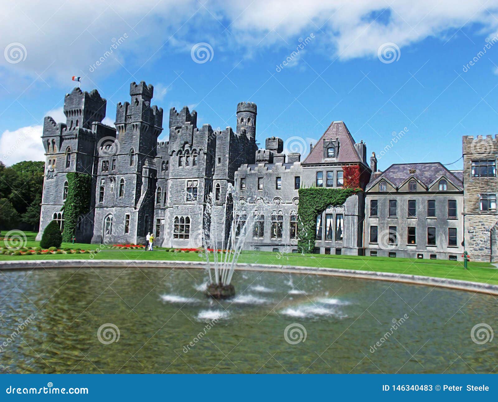 Ashford Castle Co Mayo in Ireland Stock Image - Image of castle, cong ...