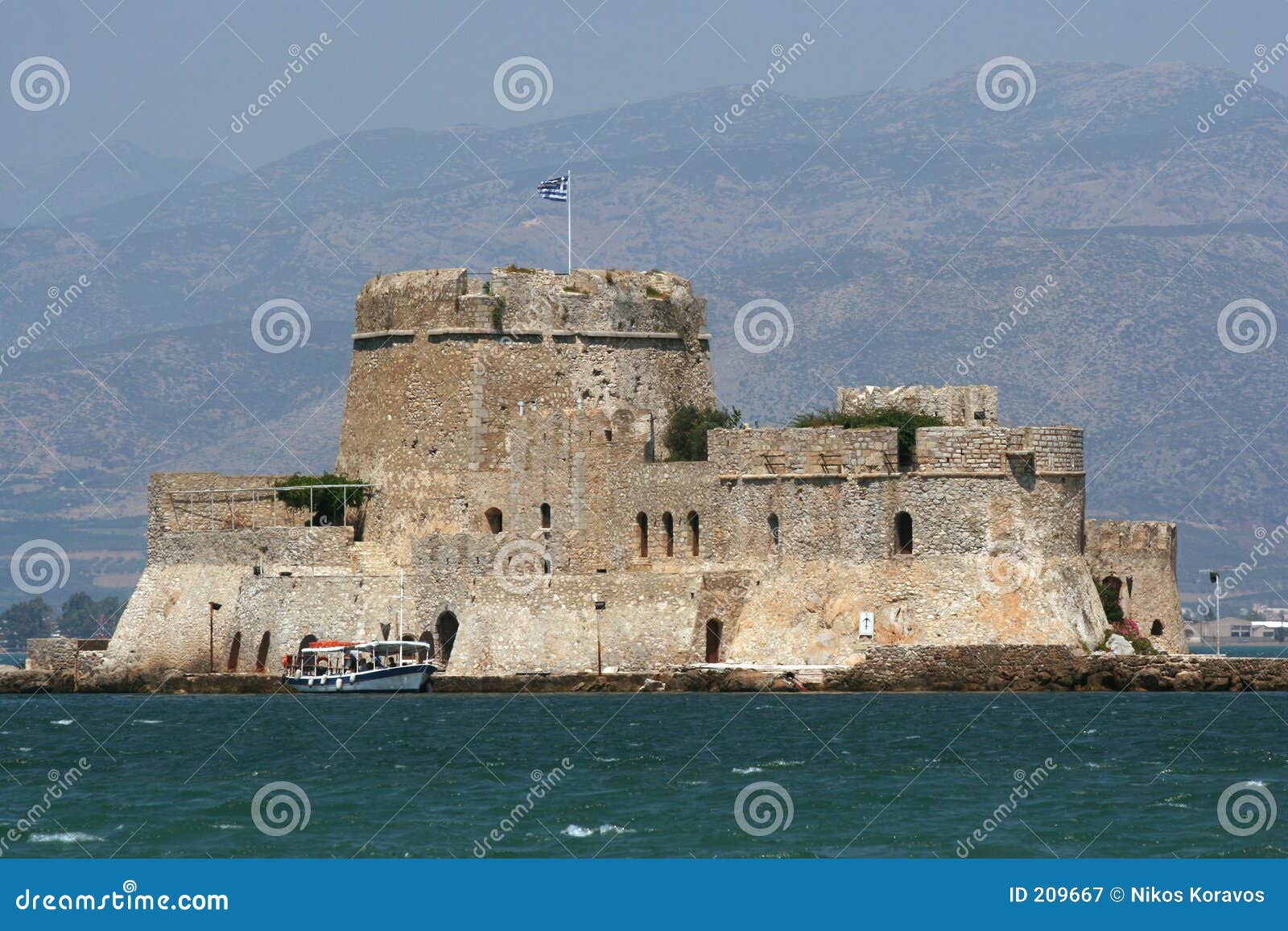 Castle island stock image. Image of knight, mystical, magic - 209667