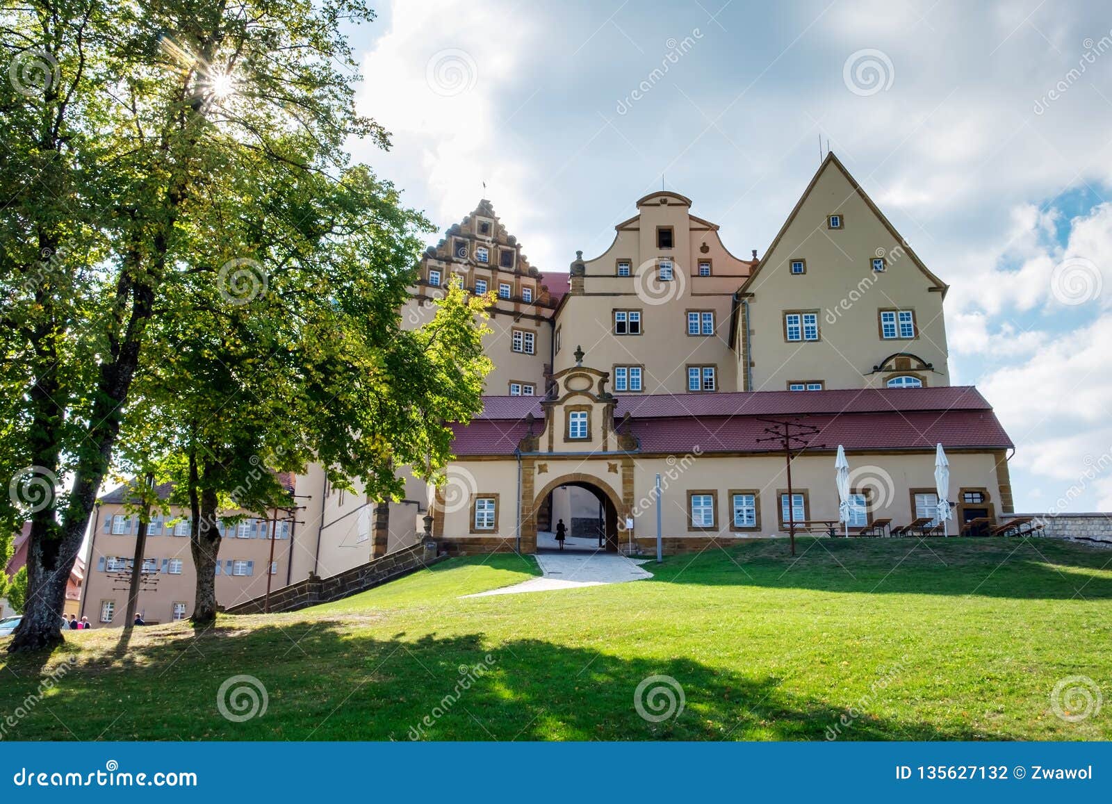 Castle Kapfenburg in Germany Editorial Photography - Image of ...