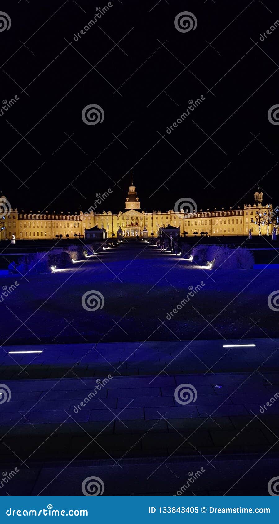 Castle Karlsruhe by night editorial image. Image of castle - 133843405 Castle Karlsruhe by night editorial image. Image of castle - 133843405