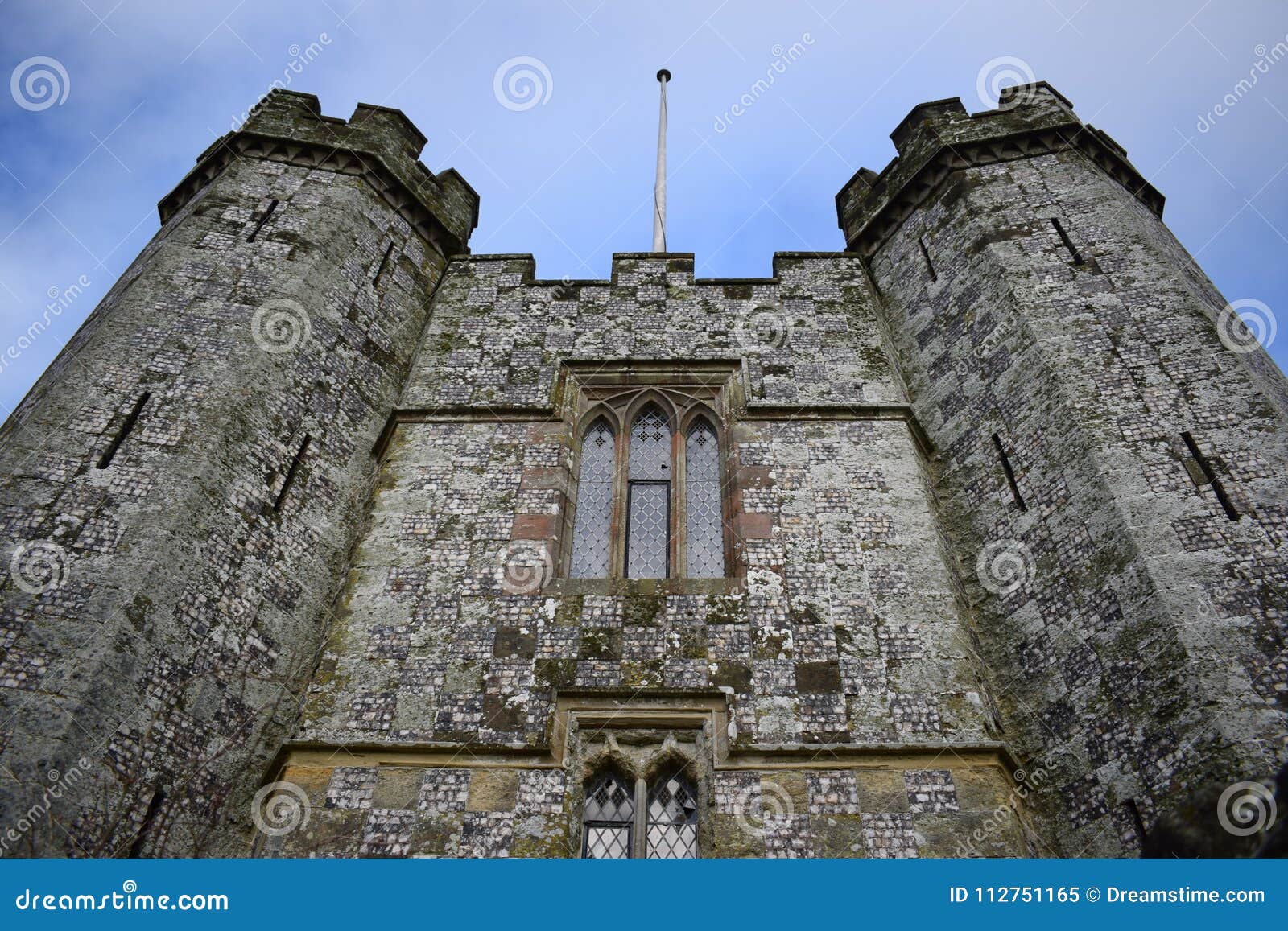 Castle keeping watch stock image. Image of arendel, castle - 112751165