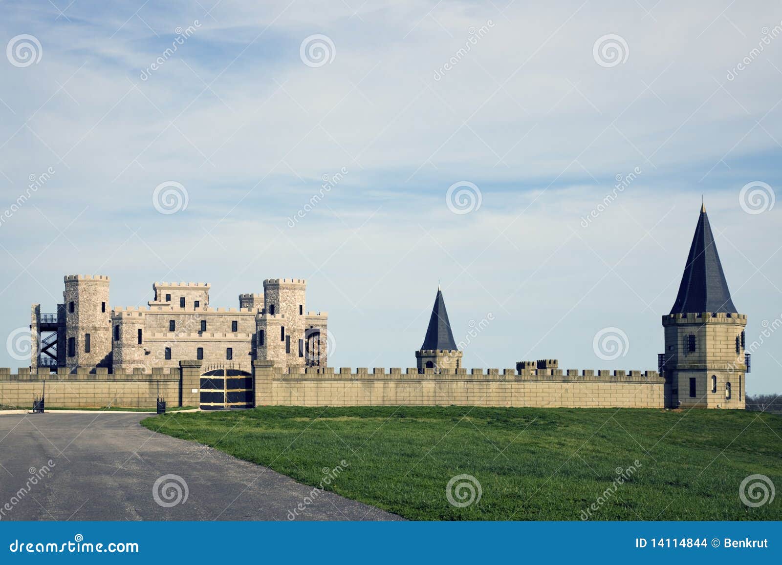 Castle in Kentucky stock photo. Image of grass, history - 14114844