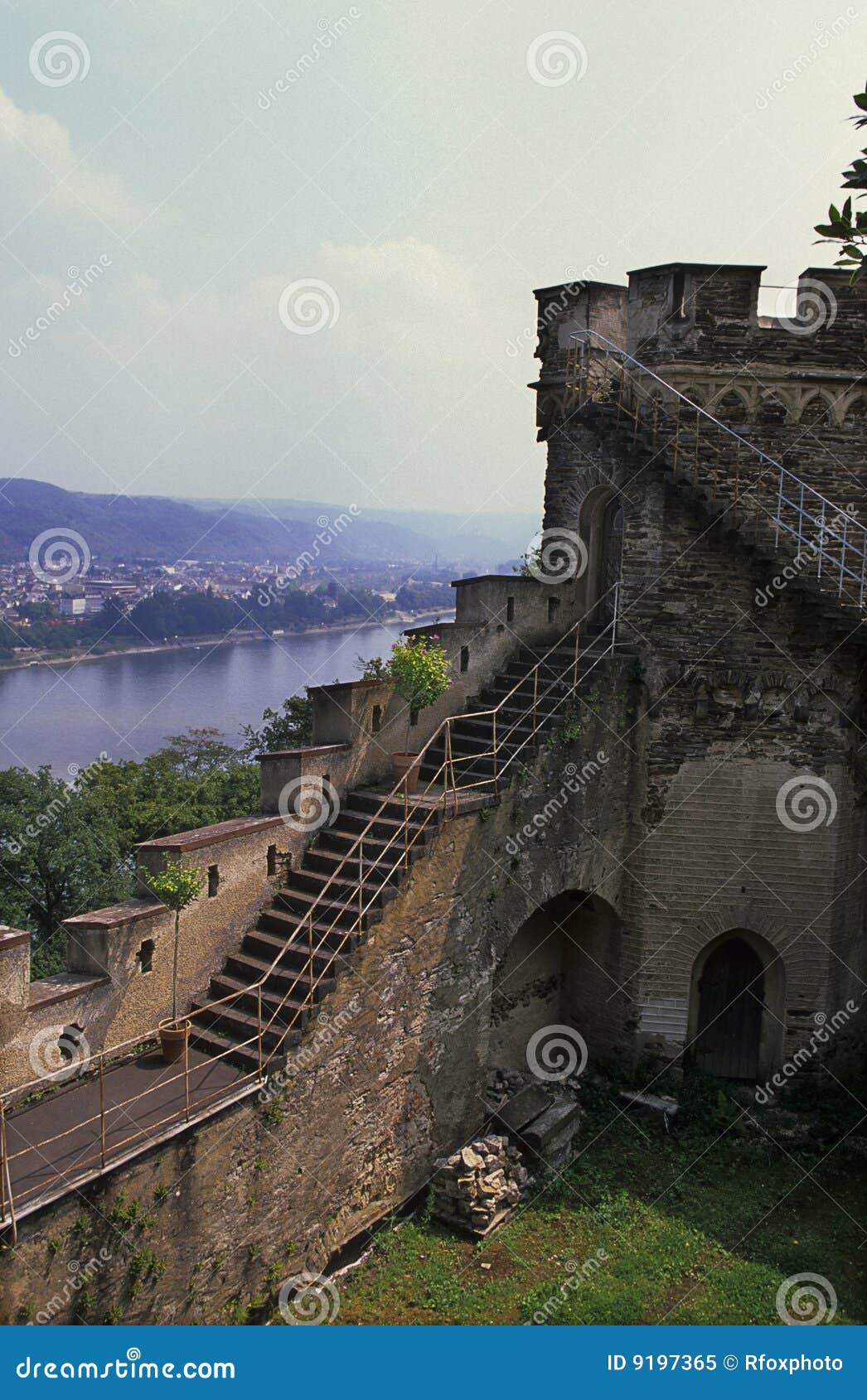 Castle- Koblenz, Germany stock image. Image of mosselle - 9197365