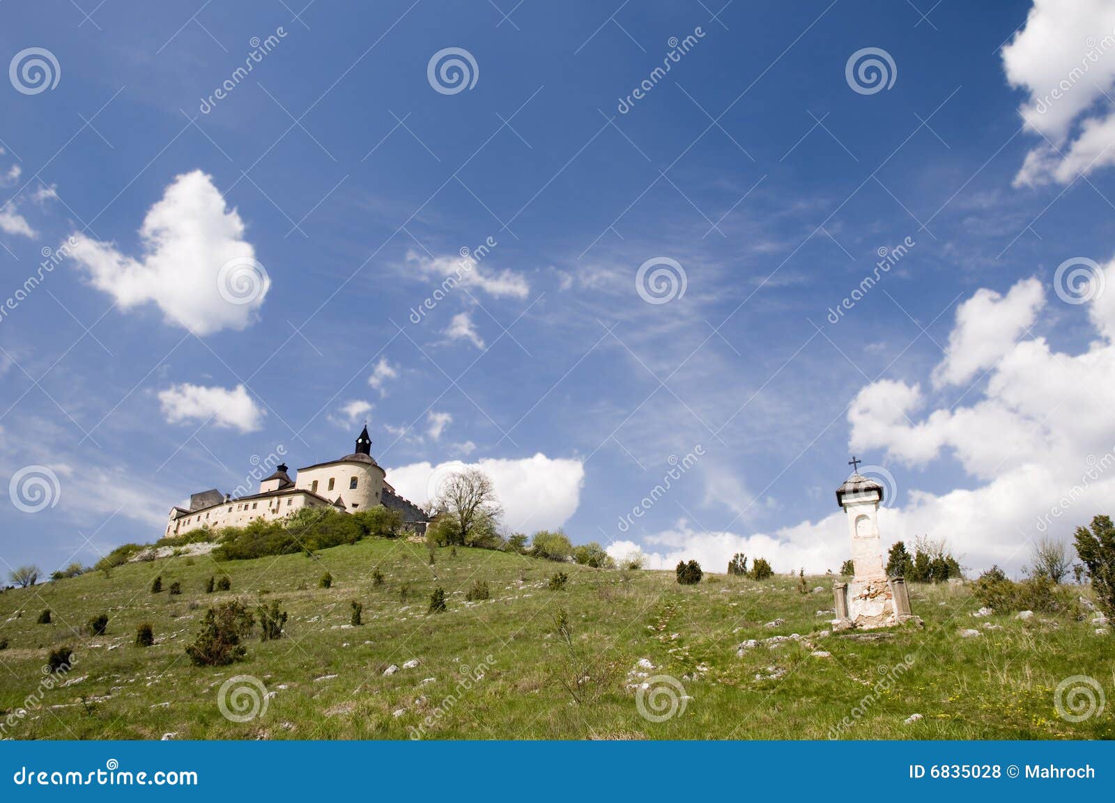 Castle of Krasna Horka, Slovakia Stock Photo - Image of traditional ...