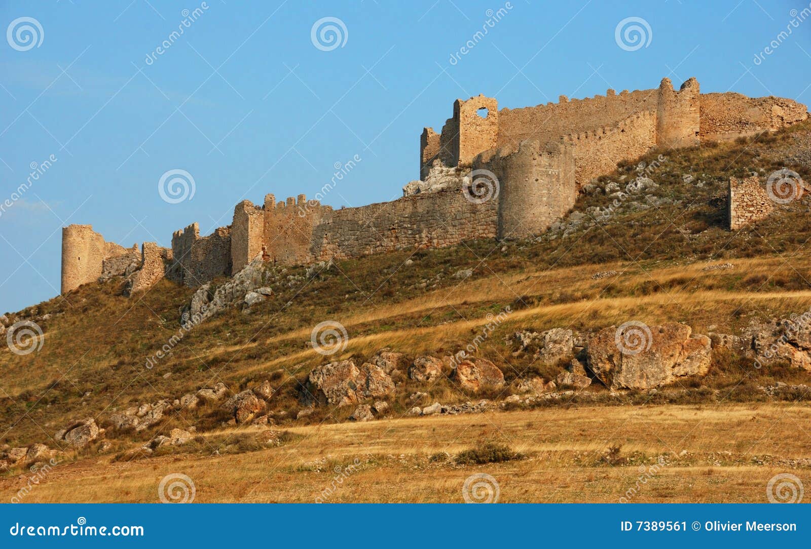 Castle of larisa, greece stock image. Image of larisa - 7389561