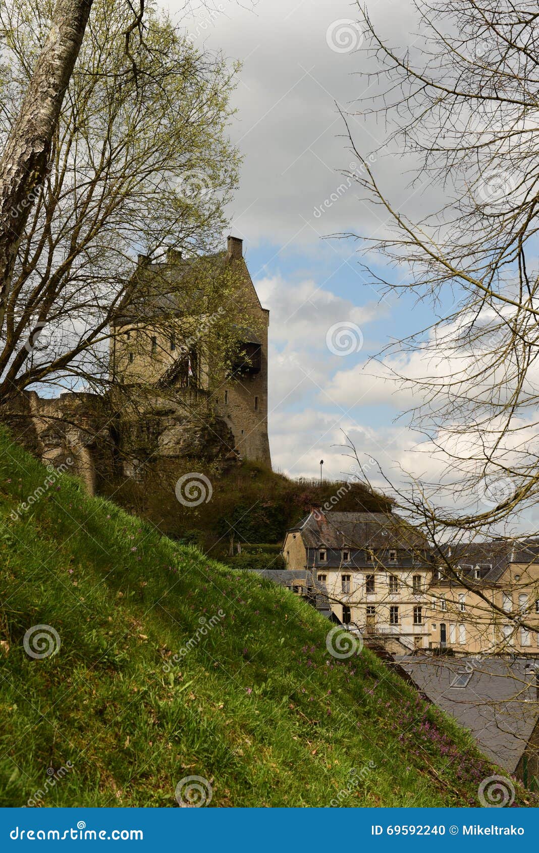 Castle of Larochette, Luxembourg Stock Photo - Image of luxembourg ...