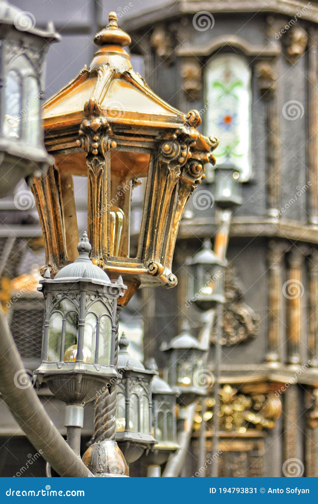 Castle Light in Punclut Bandung Stock Image - Image of chapel, column ...