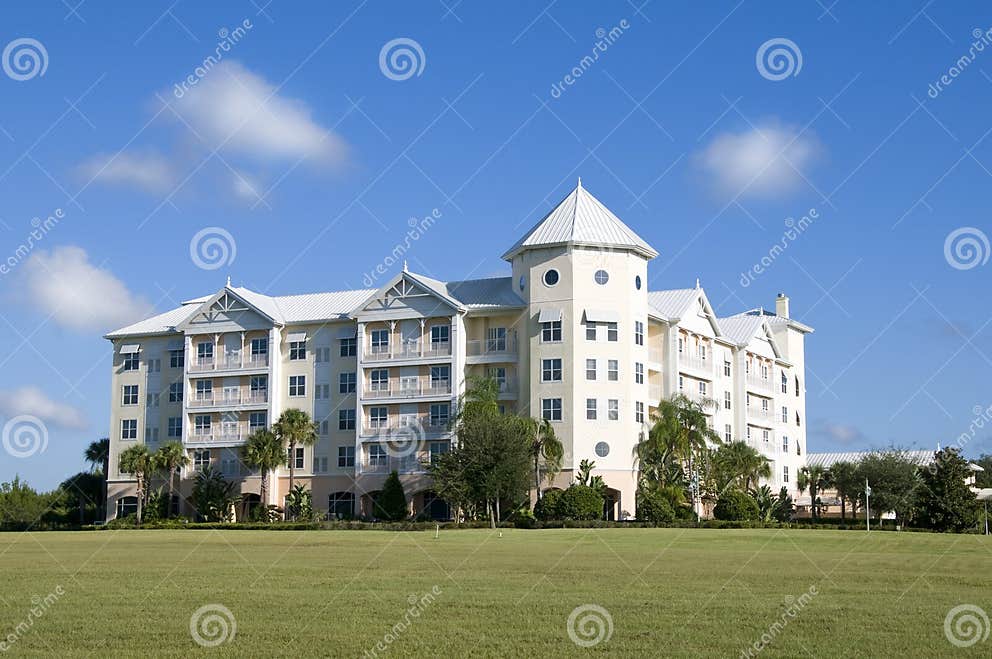 Castle Looking Condo stock photo. Image of south, structure - 11030816
