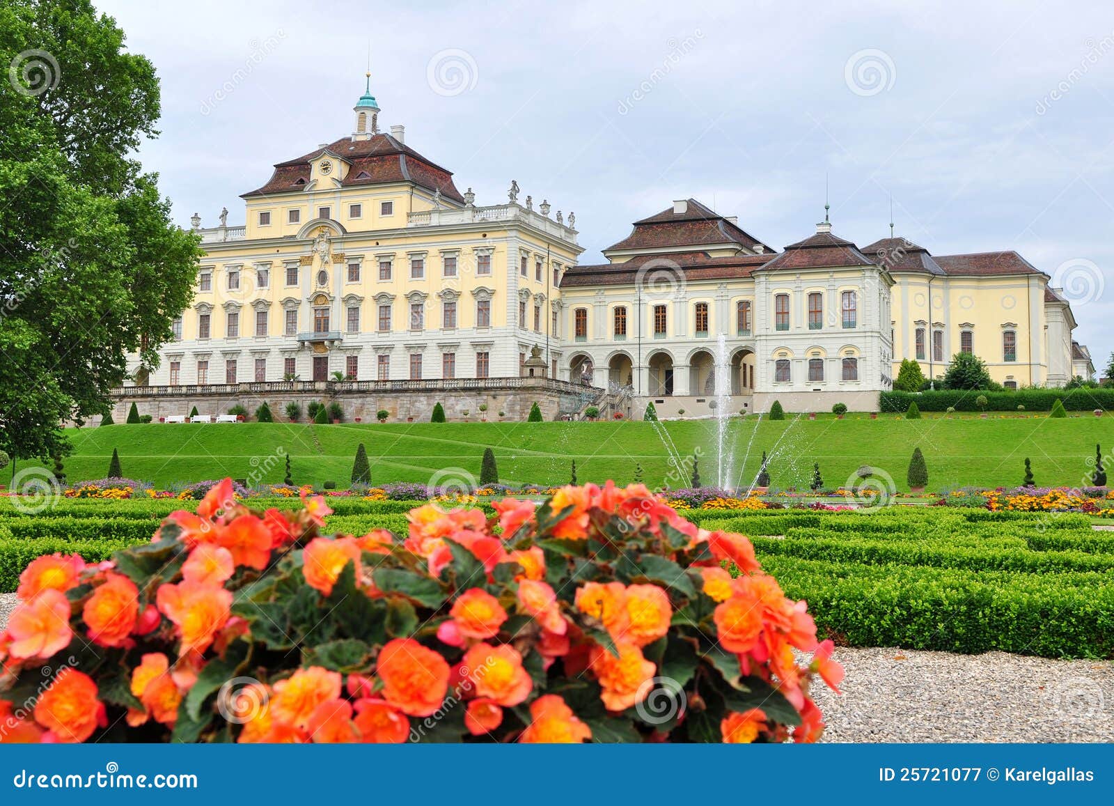 Castle Ludwigsburg in Germany Stock Image - Image of napoleon ...