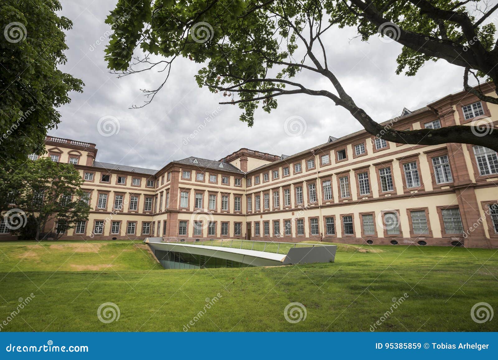 Castle Mannheim Germany High Definition Panorama Stock Image - Image of ...