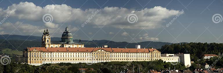 Castle Melk in Austria stock photo. Image of view, panorama - 1360442