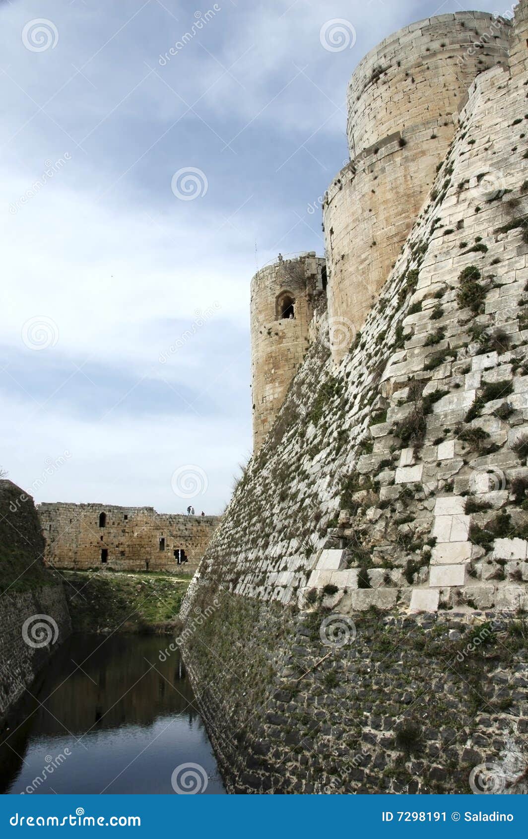 The Castle Moat stock image. Image of knight, citadel - 7298191