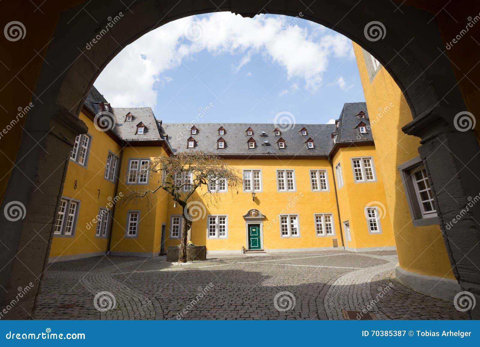 Castle montabaur germany stock image. Image of spring - 70385387