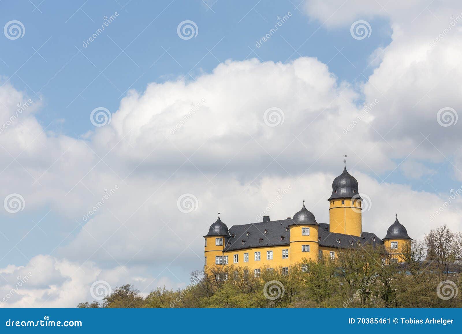 Castle montabaur germany stock image. Image of germany - 70385461