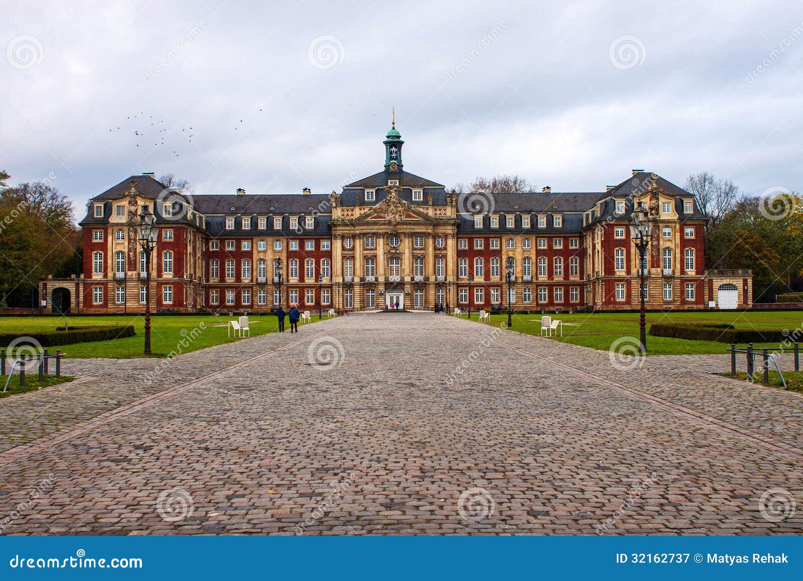 Castle in Munster stock image. Image of facade, park - 32162737